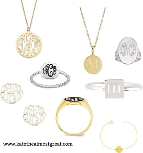 Monogrammed and Preppy Gift Ideas | Kate the (Almost) Great