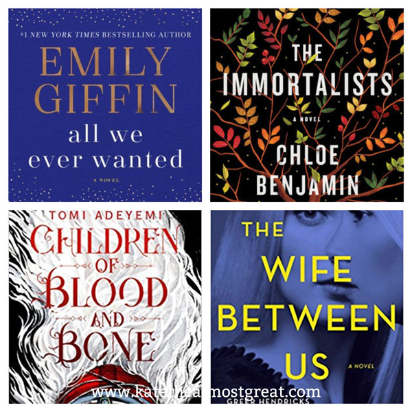 Most Popular Books Published in 2018 | Kate the (Almost) Great, Boston ...